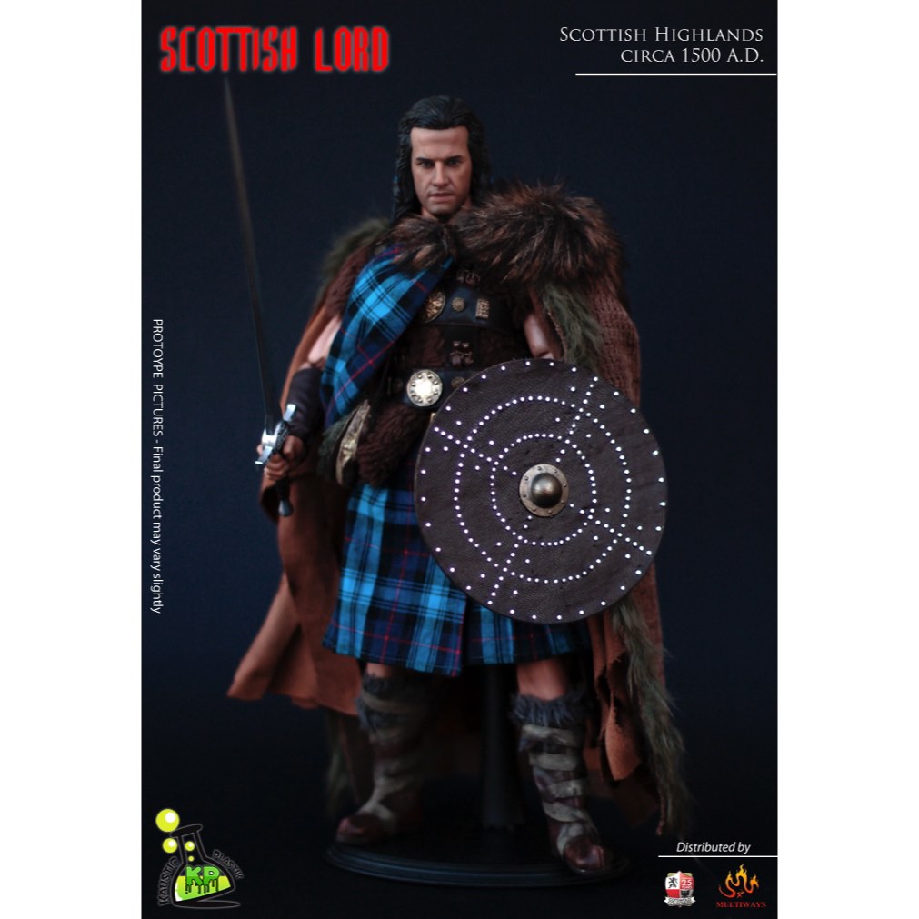 Kaustic Plastik 1/6 scale Scottish Lord, Hobbies & Toys, Toys & Games ...