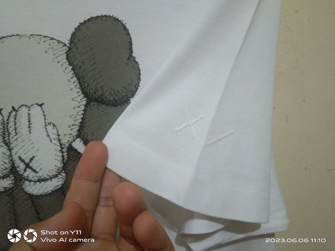 KAWS Uniqlo Collab Crying Companion tee on Carousell