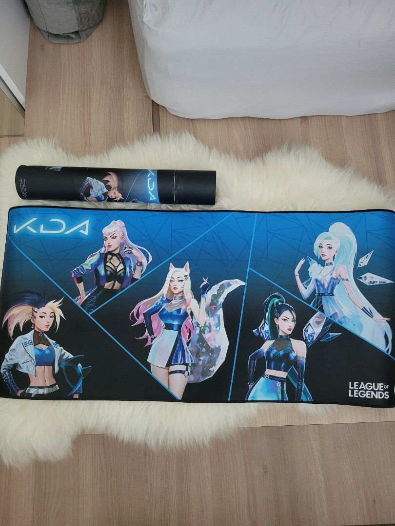 K/DA Logitech Deskmat Official Mouse pad Desk mat KDA League of Legends ...