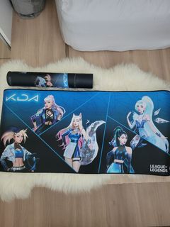 K/DA Logitech Deskmat Official Mouse pad Desk mat KDA League of Legends, Computers & Tech, Parts ...