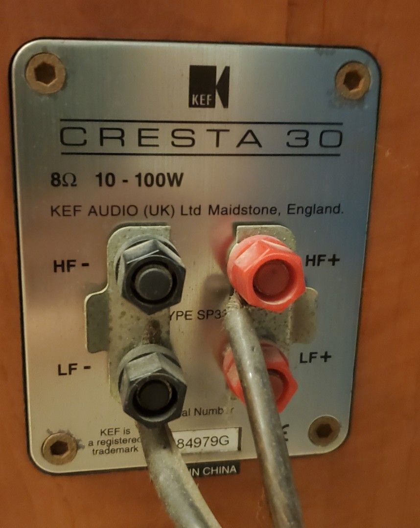 KEF CRESTA-30 喇叭一對, 音響器材, Soundbar、揚聲器、藍牙喇叭、耳擴 - Carousell