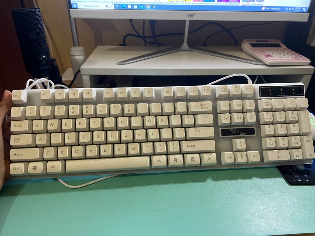 Keyboard Inplay White on Carousell