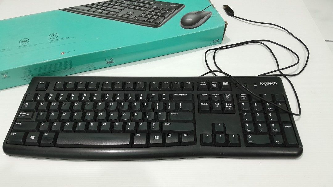 Keyboard Logitech K120 normal (kirim dr Klaten), Elektronik, Bagian Komputer & Aksesoris di ...