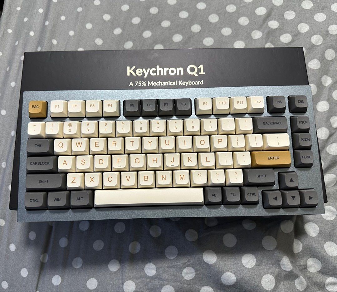 Keychron Q1 75% Gasket Mount Mechanical Custom Premium Keyboard ...