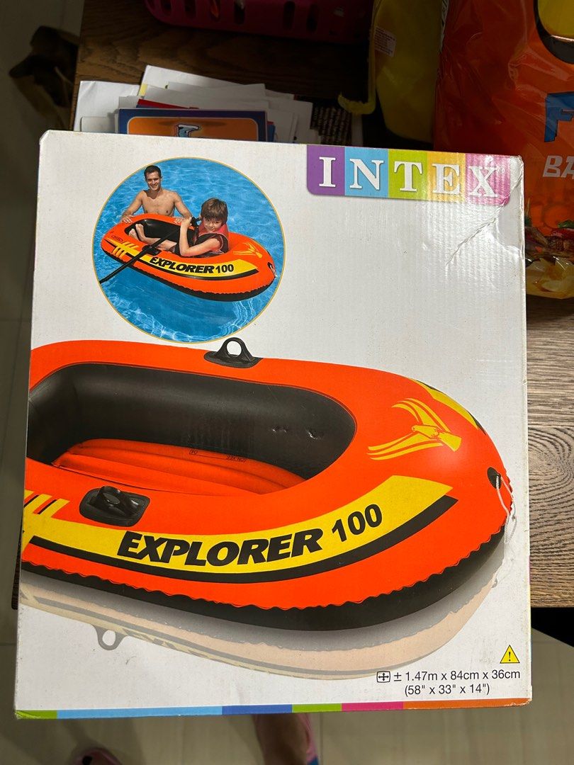 Kids Inflatable Boat, Sports Equipment, Sports & Games, Water Sports on ...