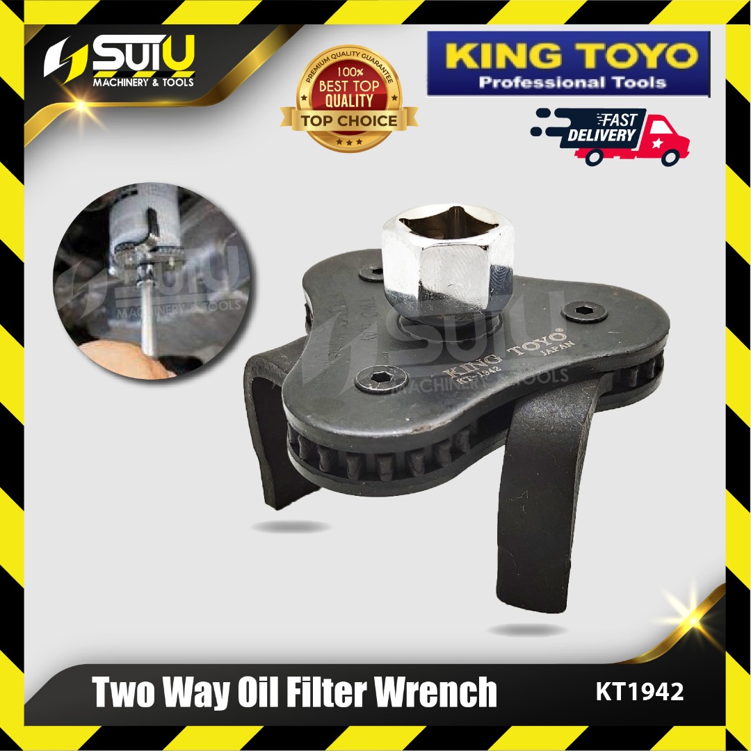KING TOYO KT1942/ KT-1942 Two Way Oil Filter Wrench, TV & Home ...