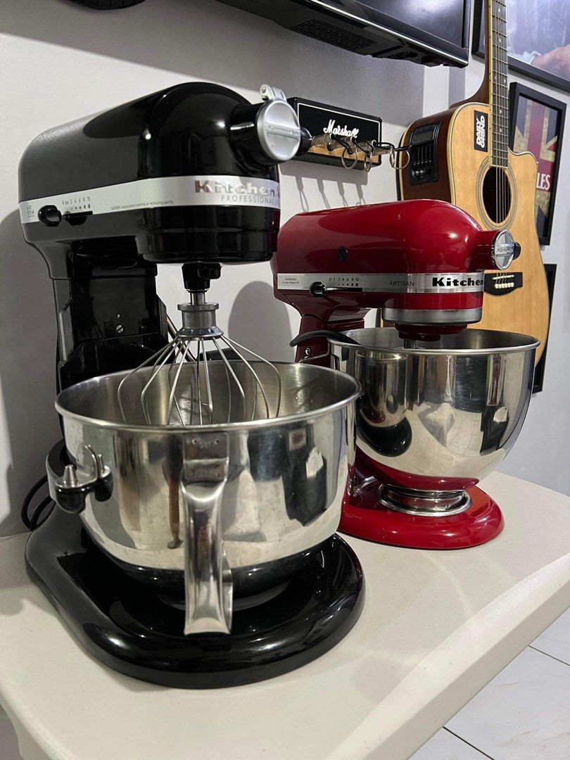 Kitchenaid 6 qts 110v and kitchenaid 5qts artisan 220v, TV & Home ...
