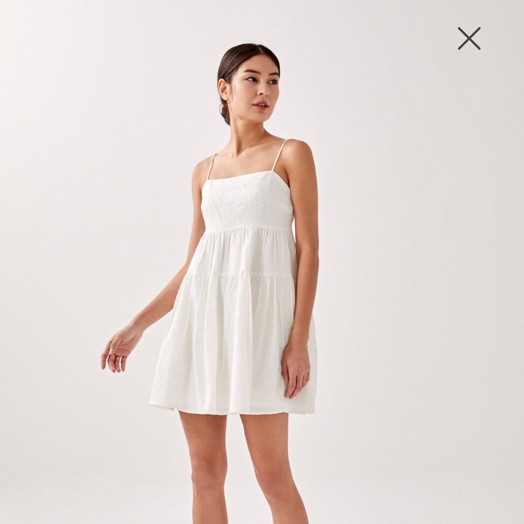 Kivia Textured Mini Dress Love Bonito, Women's Fashion, Dresses & Sets ...