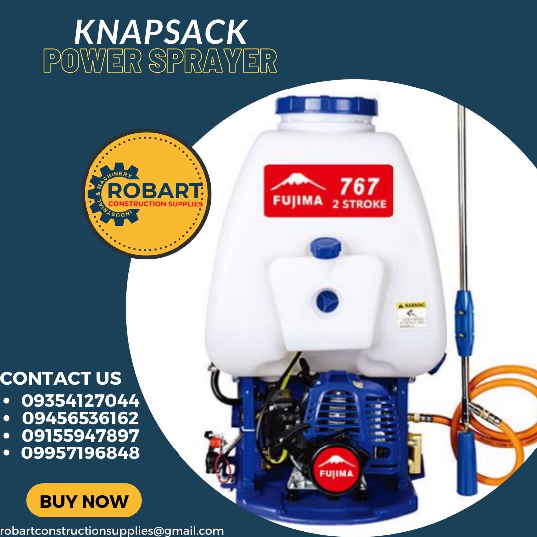 KNAPSACK POWER SPRAYER, Commercial & Industrial, Construction Tools & Equipment on Carousell