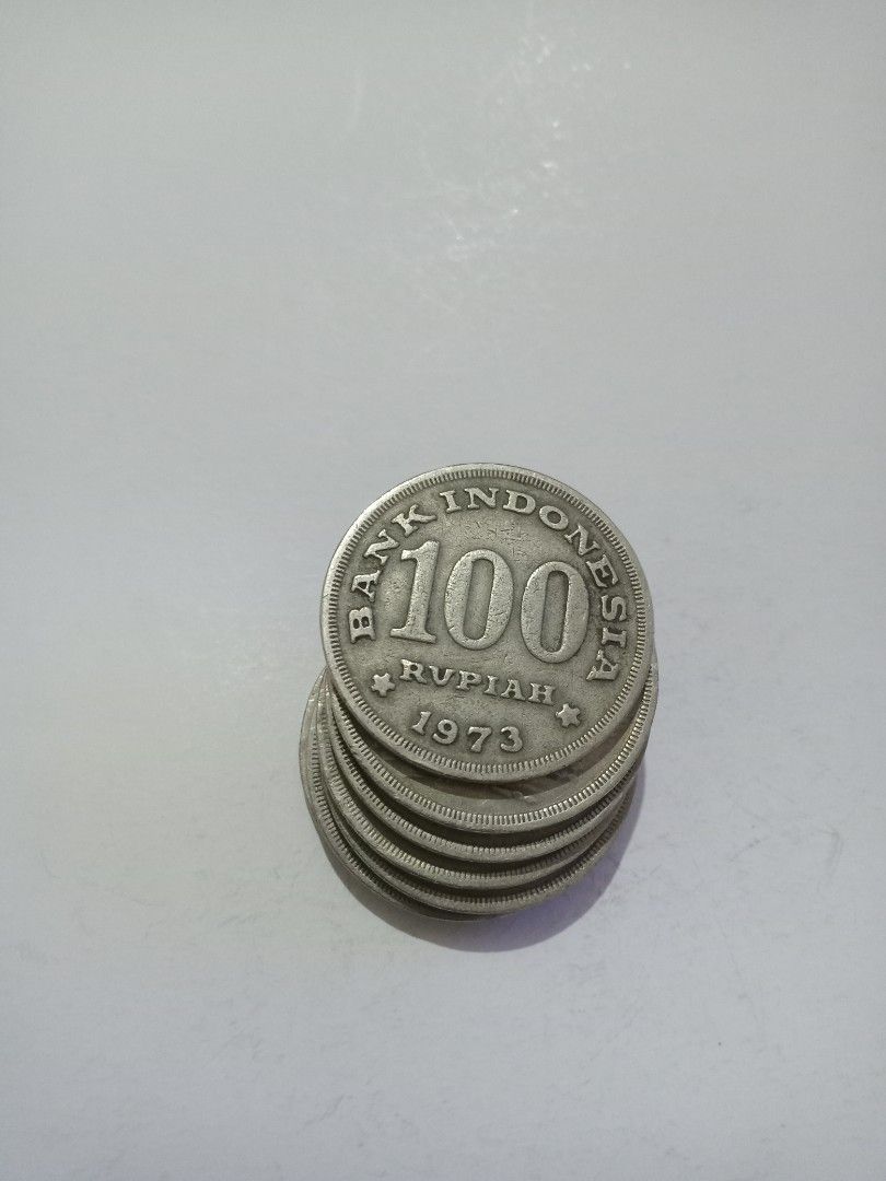 Koin 100 rupiah Tahun 1973, Antik, Uang Lama di Carousell