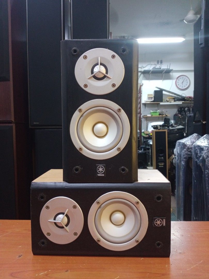Ku yamaha bookshelf speaker elok, Audio, Soundbars, Speakers ...