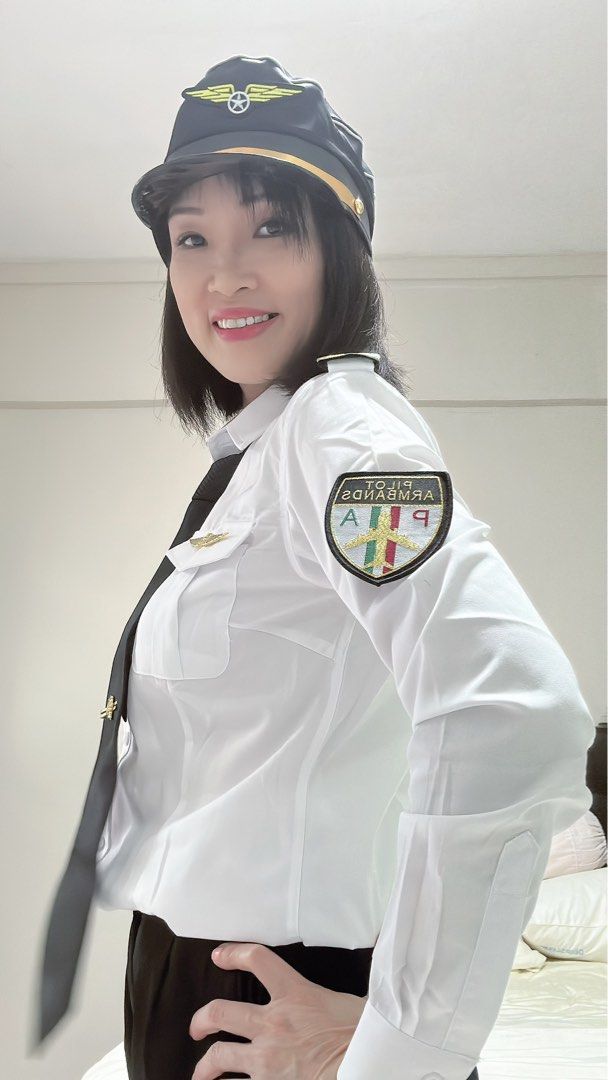 Lady flight captain, Women's Fashion, Coats, Jackets and Outerwear on ...