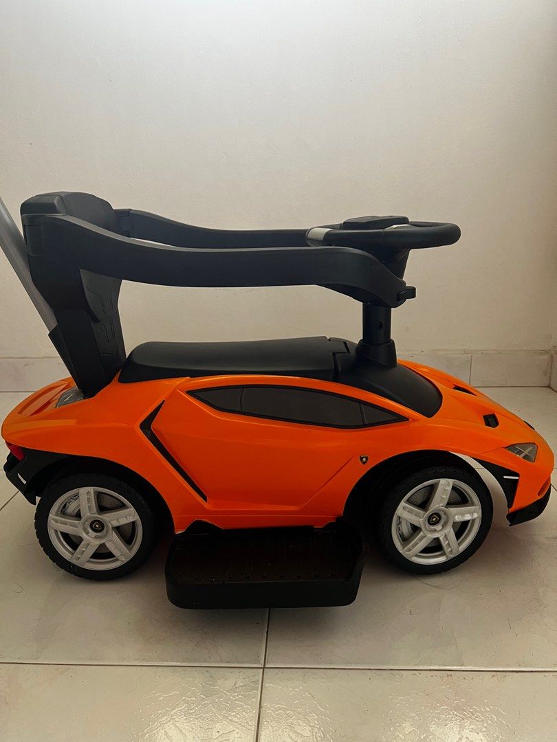 Lamborghini Orange Ride, Babies & Kids, Infant Playtime on Carousell