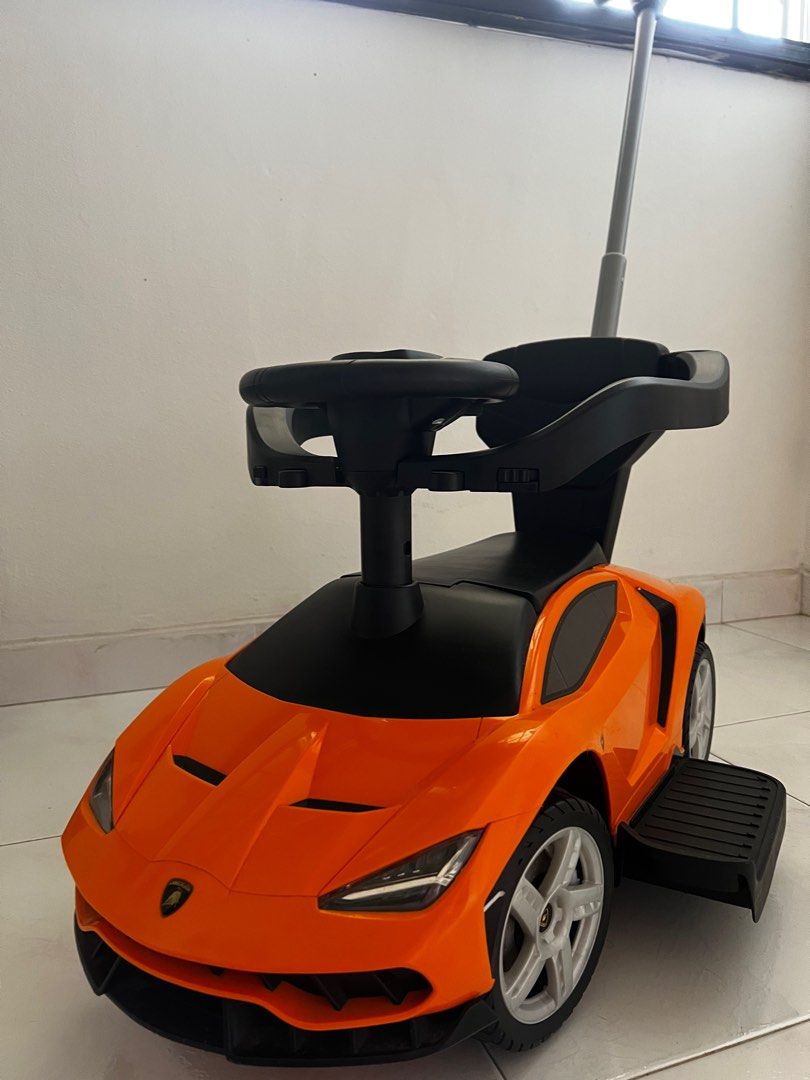 Lamborghini Orange Ride, Babies & Kids, Infant Playtime on Carousell