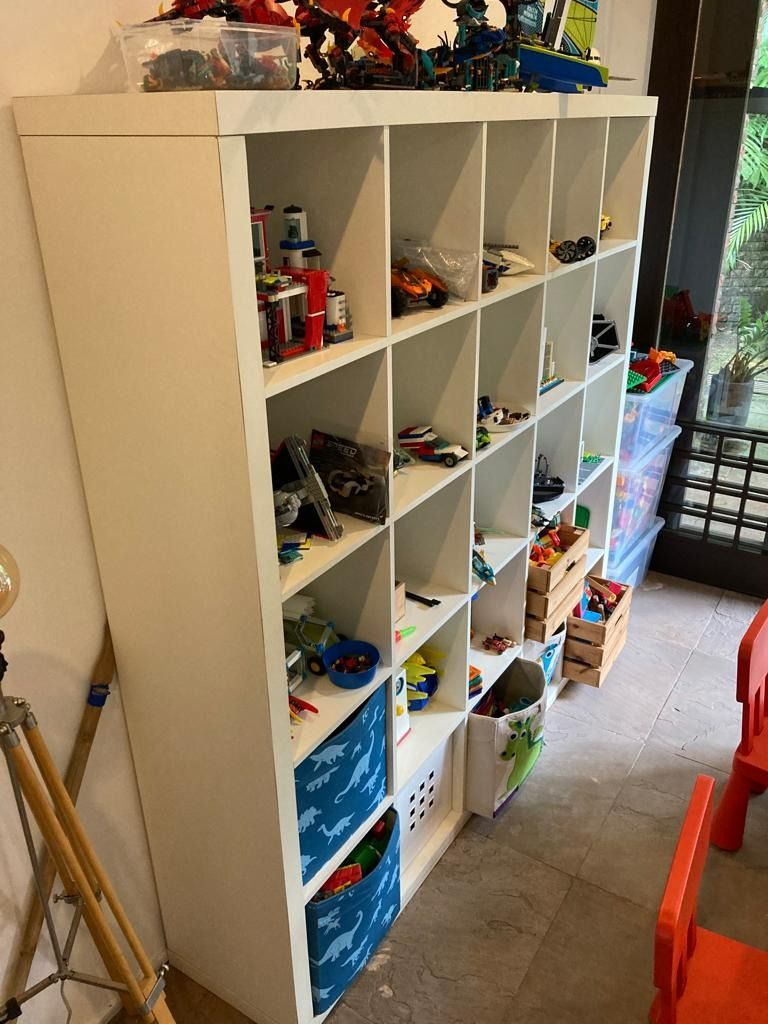 Large IKEA Kallax shelving unit - 185 x 185 cm, Furniture & Home Living ...