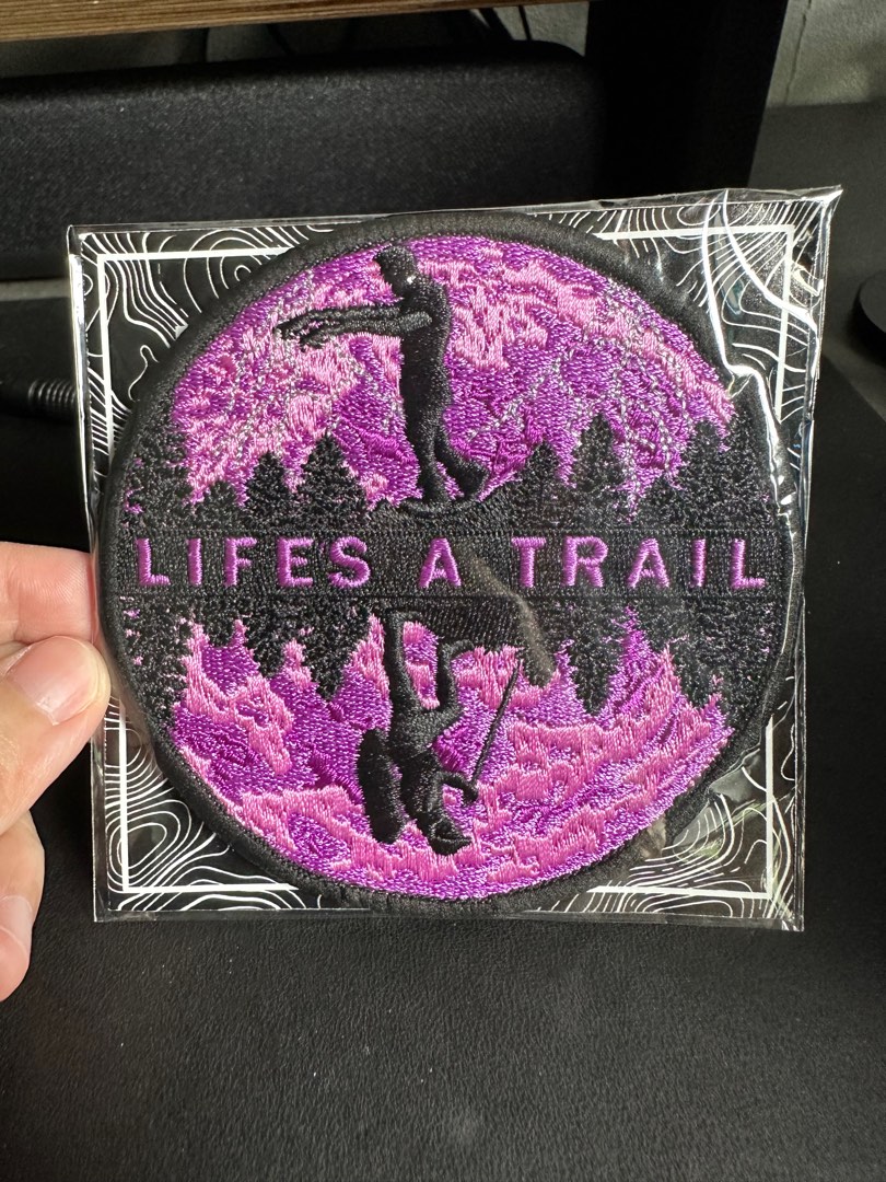 LAT Lifes a Trail Velcro patch, Hobbies & Toys, Toys & Games on Carousell
