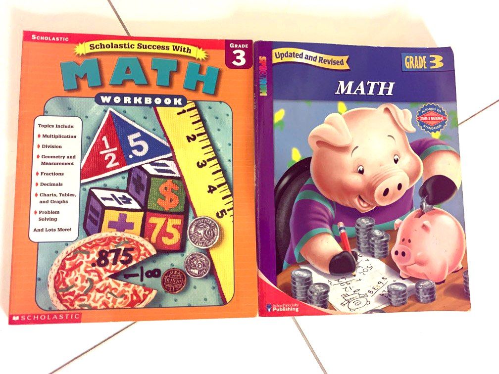 Learning Math Grade 3 : Spectrum / Scholastic, Hobbies & Toys, Books ...