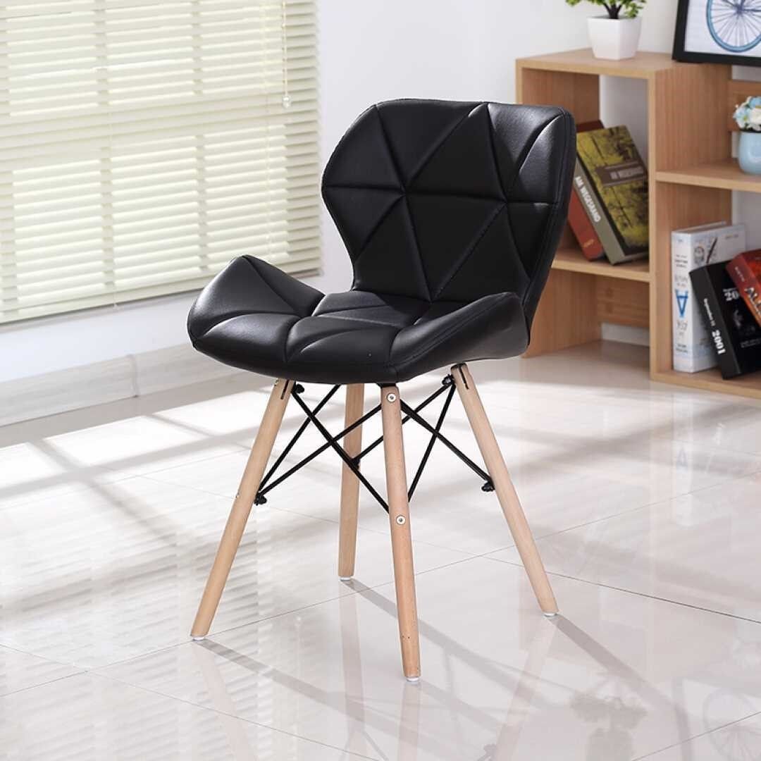 Leather Chair Dining Chair Study Chair COD!! Black/White Chair ...