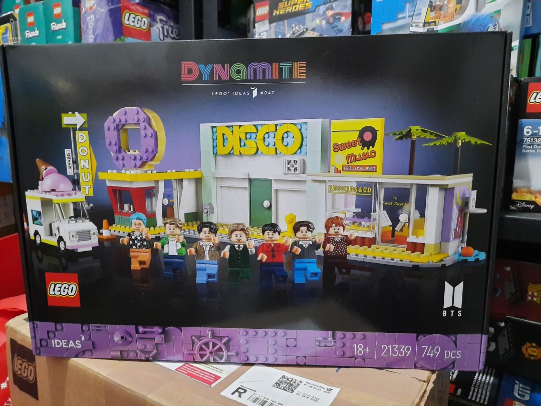 Lego Ideas BTS Dynamite (21339) on Carousell