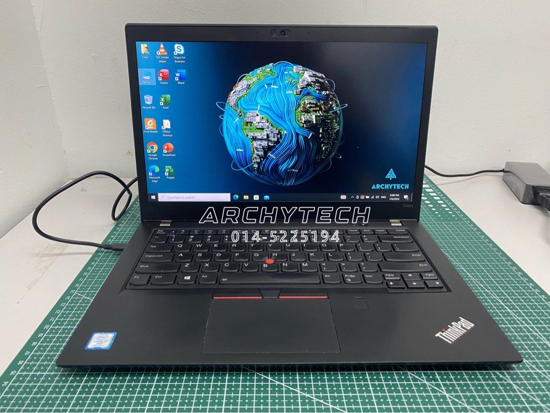 Lenovo Thinkpad T480s i7 8th Gen 24GB RAM 256GB SSD 14 Inch Full HD ...