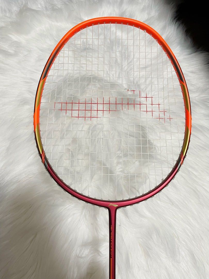 Li Ning Windstorm 78 Premium Badminton Racquet, Sports Equipment ...