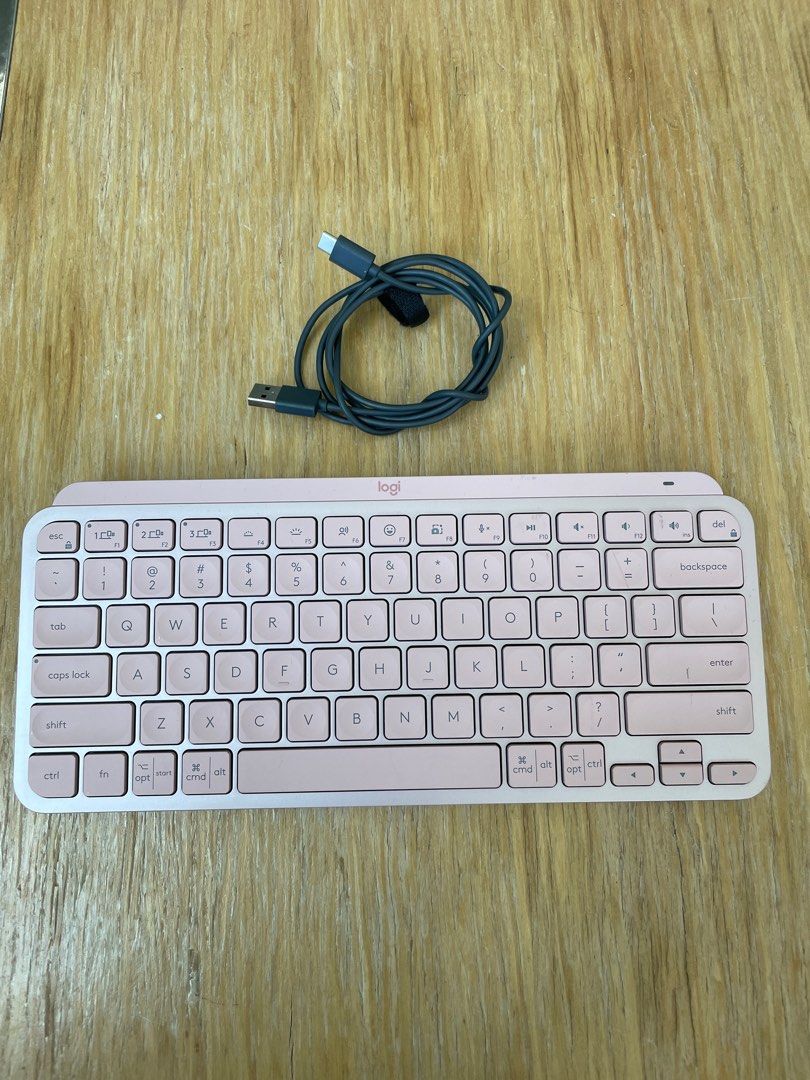 Logitech MX Keys Mini Pink, Computers & Tech, Parts & Accessories ...
