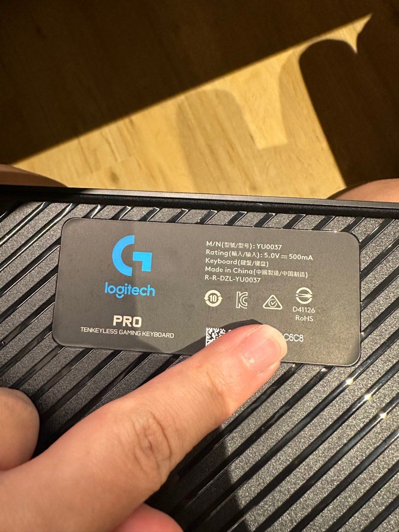 Logitech pro keyboard, Computers & Tech, Parts & Accessories, Computer ...