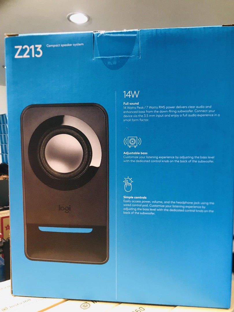 Logitech Z213 Multimedia Speaker, Audio, Soundbars, Speakers ...