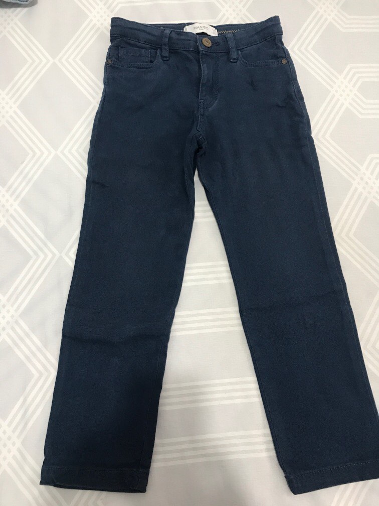 Mango pants for boys age 3-4 yrs old, Babies & Kids, Babies & Kids ...