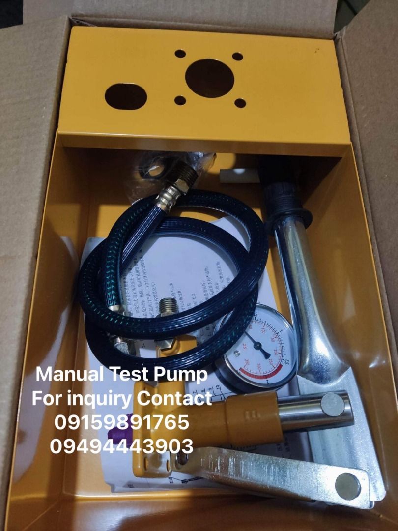 Manual Test Pump, Commercial & Industrial, Construction Tools ...