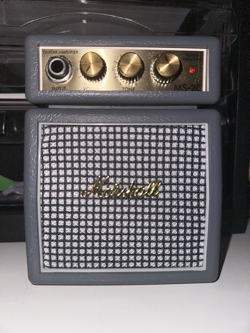 Marshall MS-2C amp for electric guitar, Hobbies & Toys, Music & Media ...