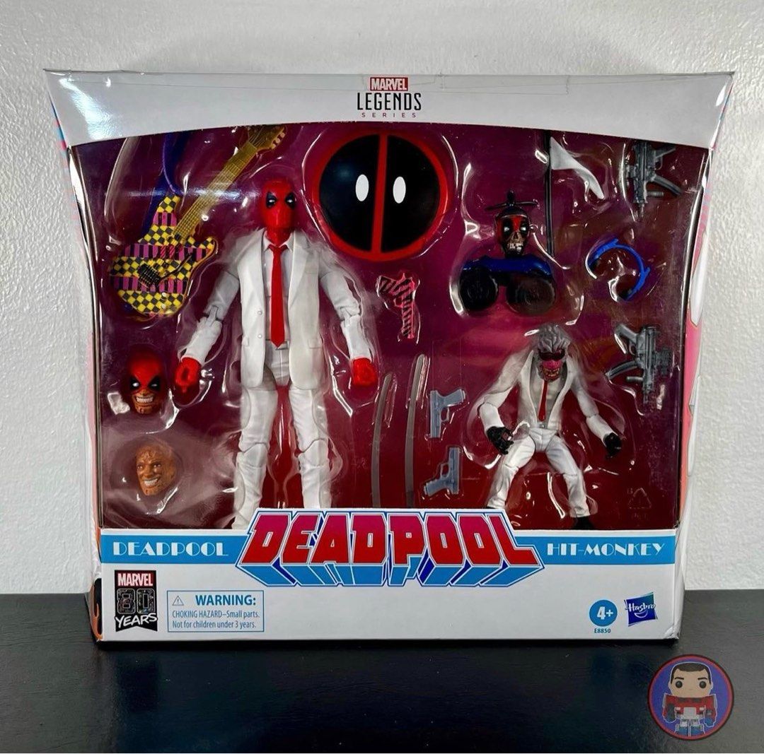 Marvel Legends Series Deadpool and Hit Monkey 6” Action Figure 2-Pack ...