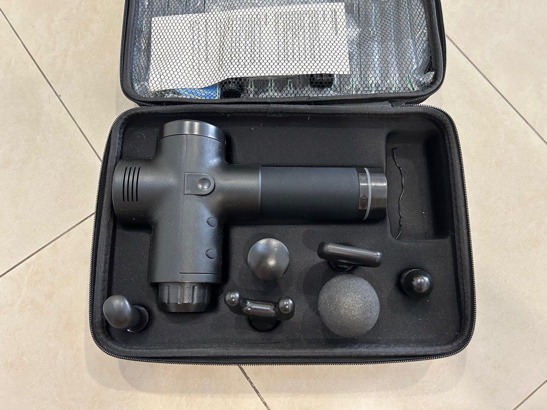 Massage gun, Health & Nutrition, Massage Devices on Carousell