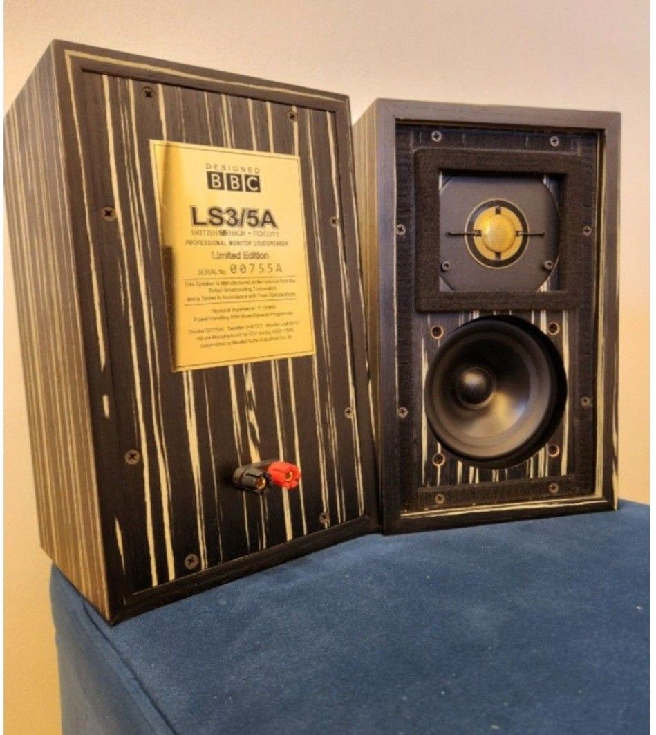 Master Audio Ls3/5a 11ohms ( Using original KEF B110 components), Audio, Soundbars, Speakers ...