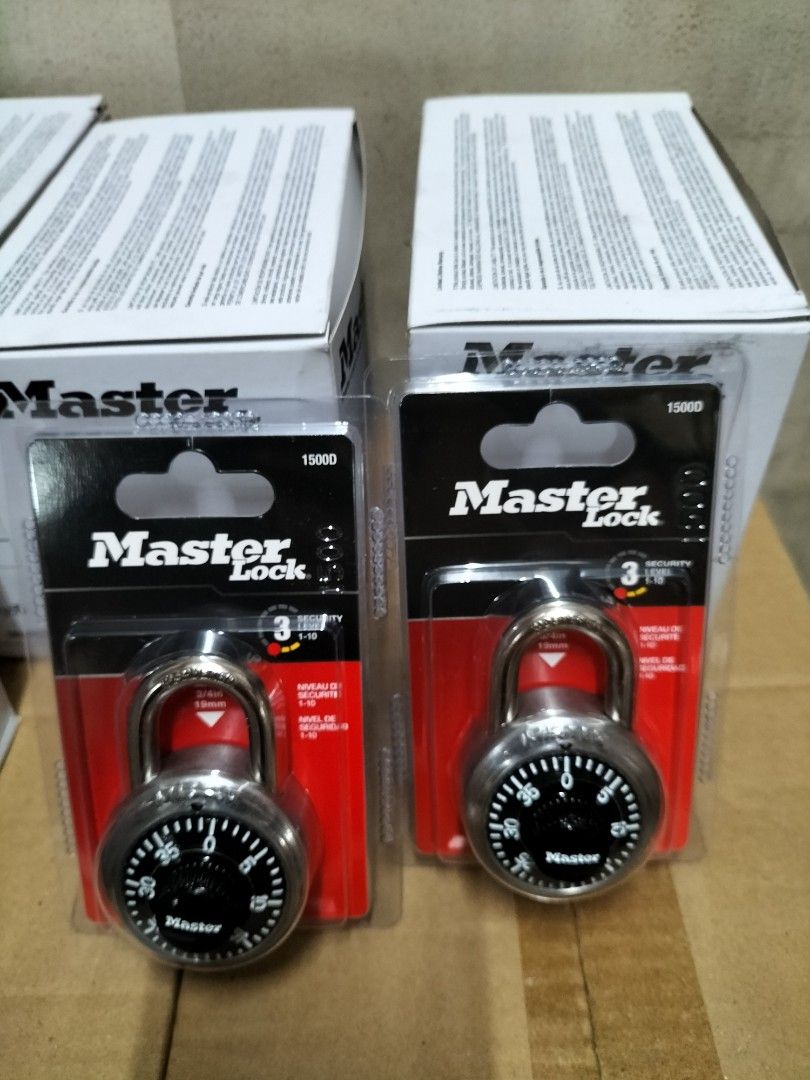 Masterlock Dial Type Combination Padlock#1500D on Carousell