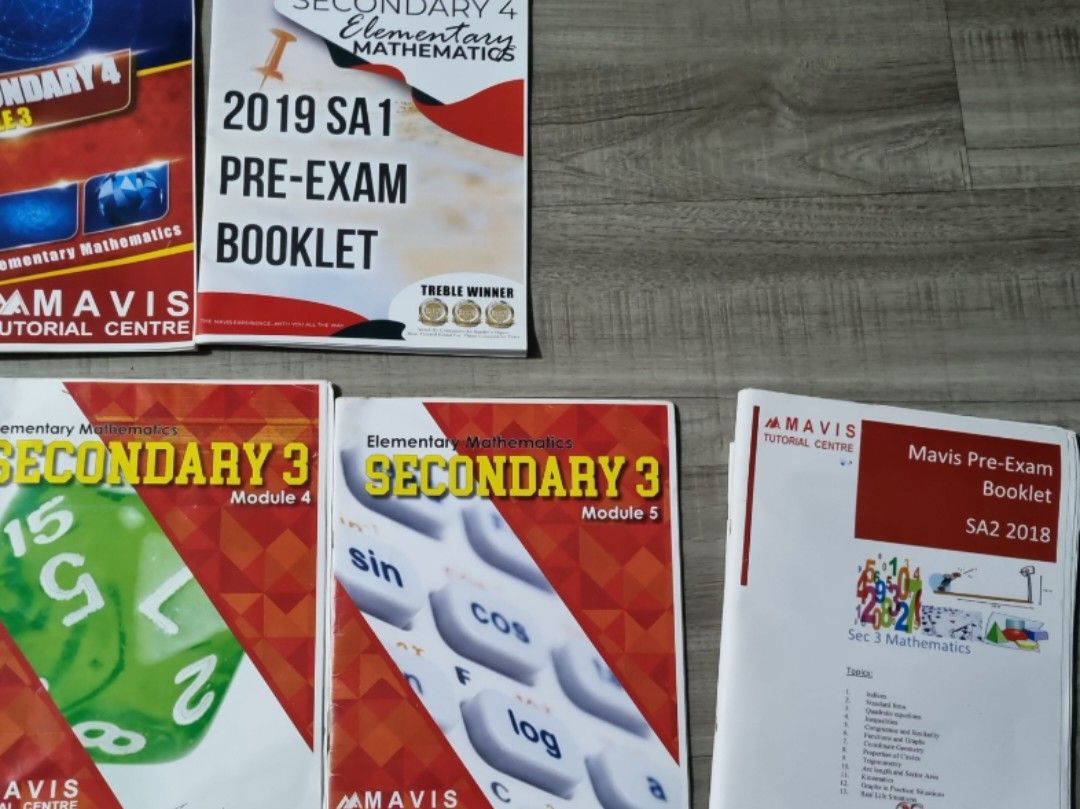 Mavis Tuition booklets, Hobbies & Toys, Books & Magazines, Assessment ...