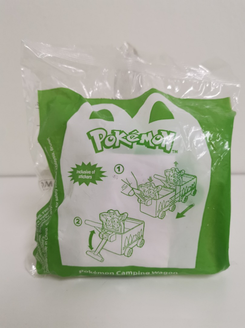 McD Happy Meal Toy - Pokemon Camping Wagon, Hobbies & Toys, Toys ...