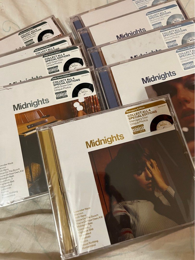 Midnights CD | Taylor Swift, Hobbies & Toys, Music & Media, CDs & DVDs ...