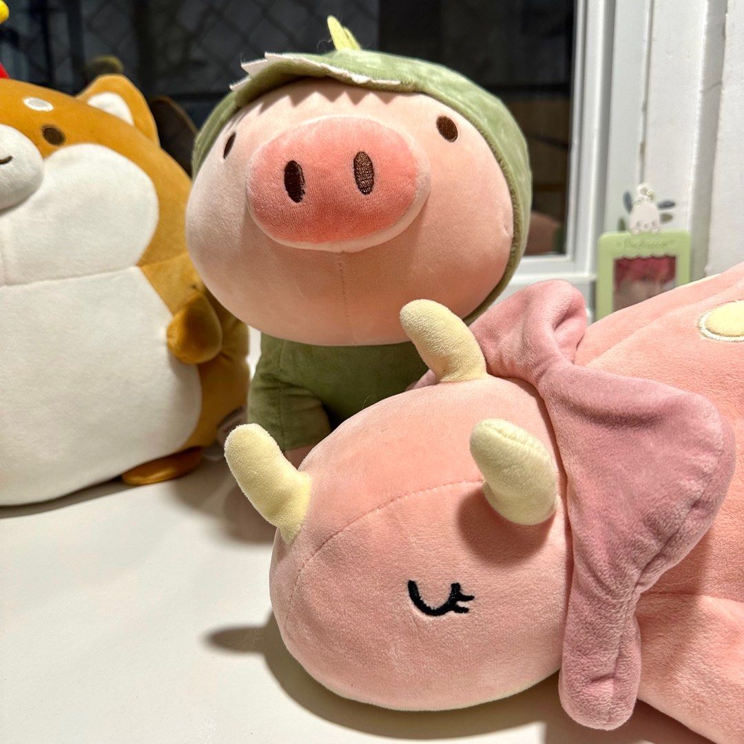 miniso stuff toys plushie set | we bare bears grizzly on Carousell