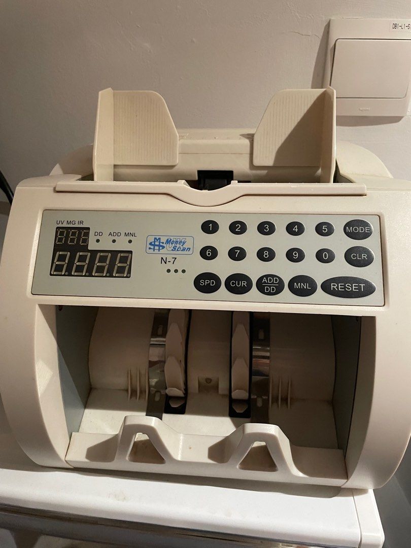 Money scan N7 note counter, Computers & Tech, Office & Business ...