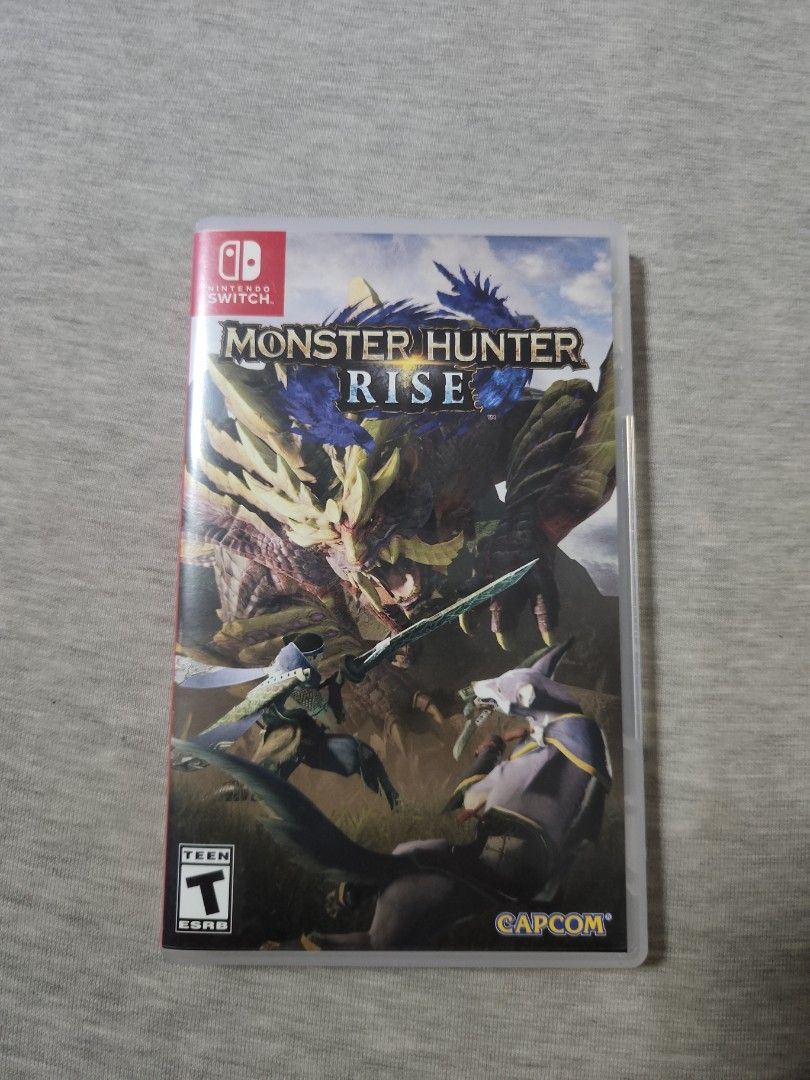 Monster Hunter Rise Nintendo Switch, Video Gaming, Video Games ...