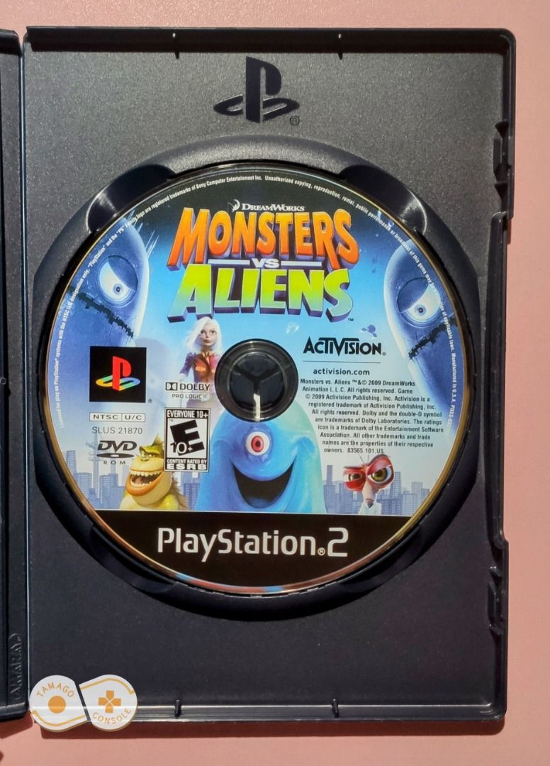 Monsters vs. Aliens - [PS2 Game] [NTSC / ENGLISH Language] [CIB ...