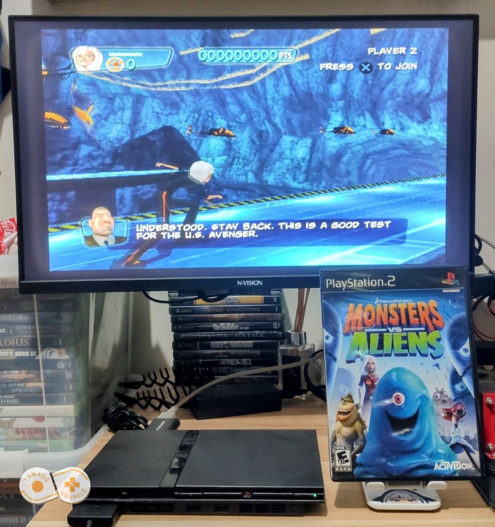 Monsters vs. Aliens - [PS2 Game] [NTSC / ENGLISH Language] [CIB ...