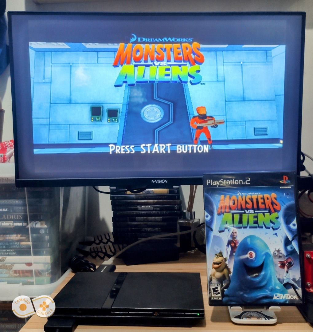 Monsters vs. Aliens - [PS2 Game] [NTSC / ENGLISH Language] [CIB ...