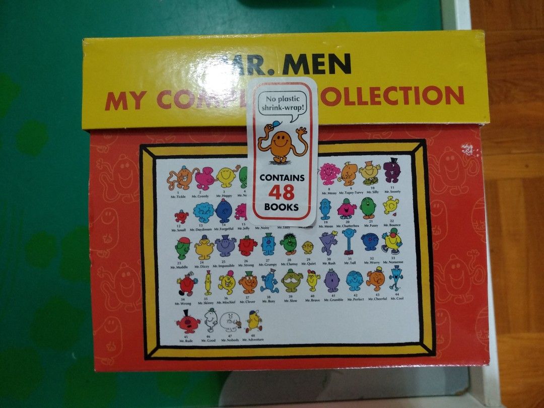 Mr Men Complete Collection, 興趣及遊戲, 書本 & 文具, 小說 & 故事書 - Carousell