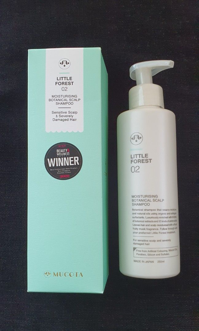 Mucota Little Forest set for sensitive scalp and damaged hair, Beauty ...