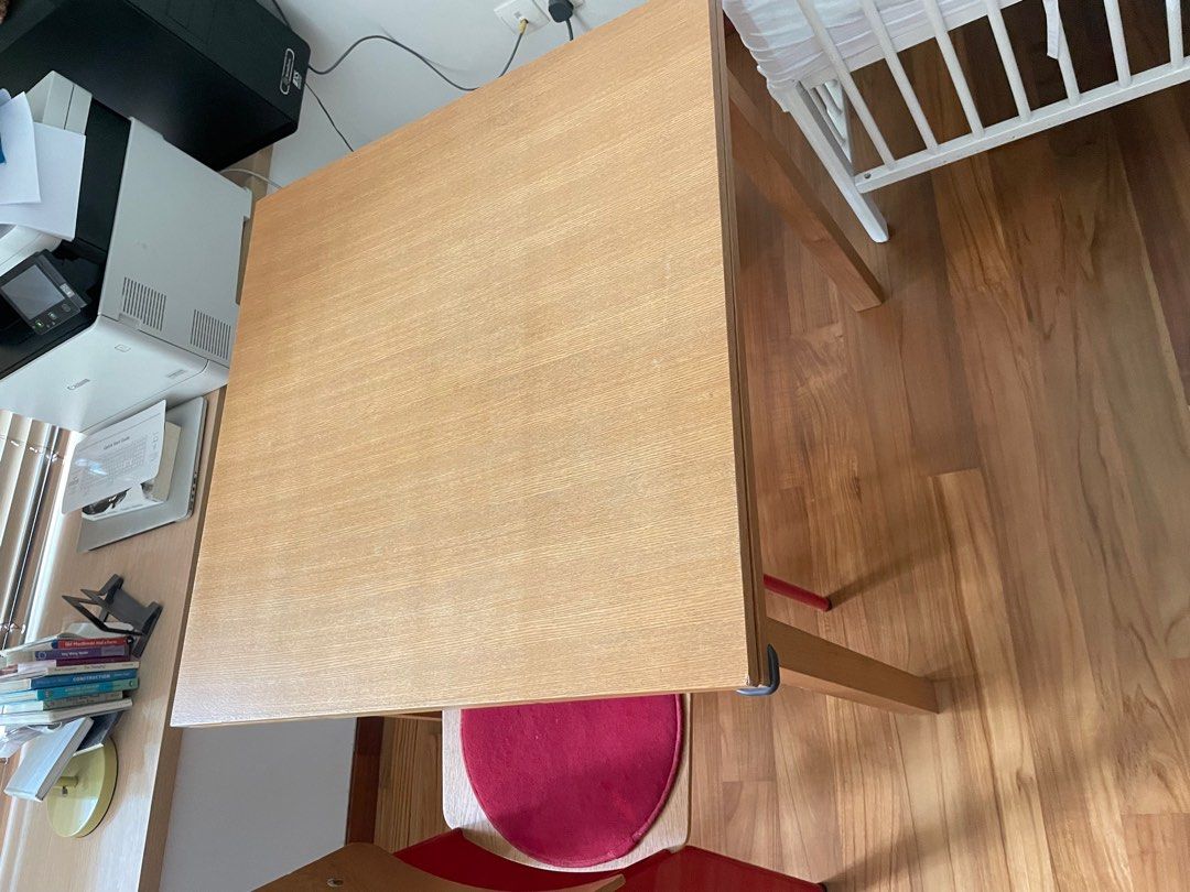 Muji dining study table, Furniture & Home Living, Furniture, Tables ...