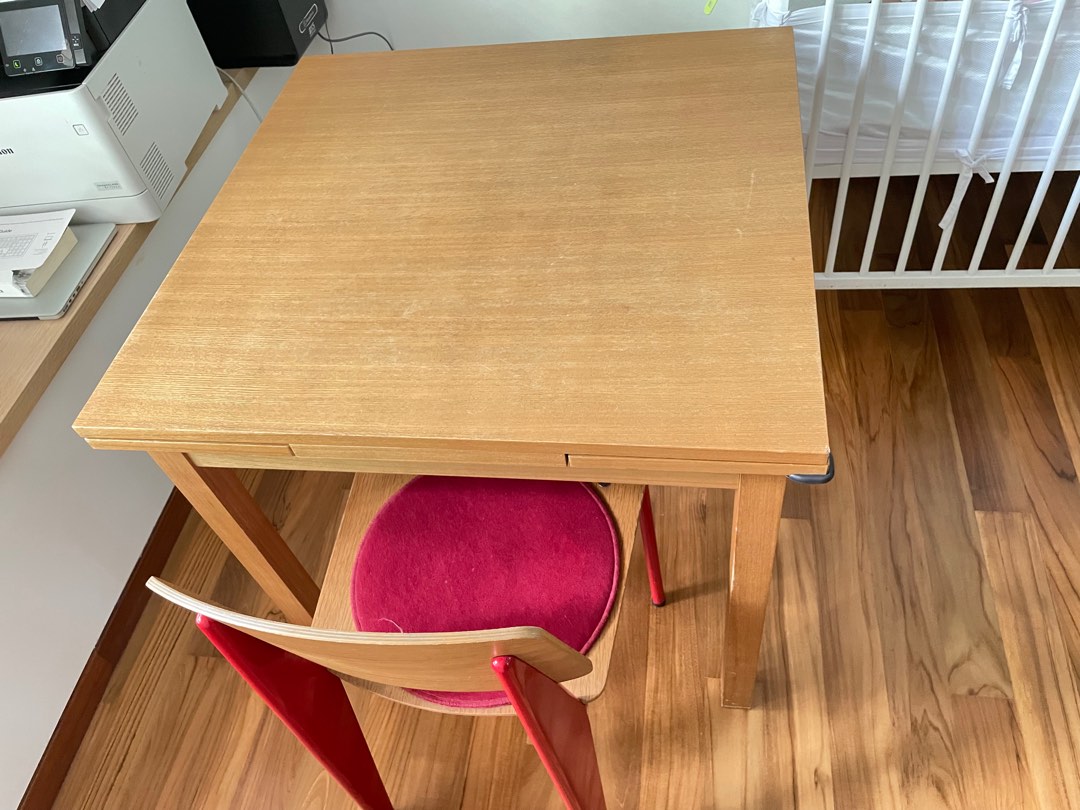 Muji dining study table, Furniture & Home Living, Furniture, Tables ...