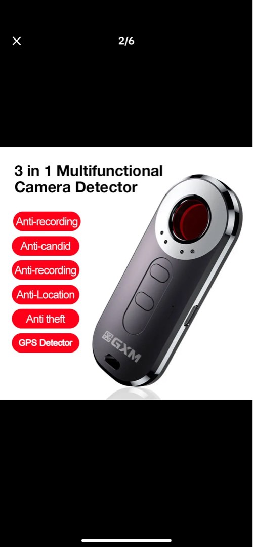 Multifunctional Camera Detector Smart Anti-Spy Hidden Camera Detector ...