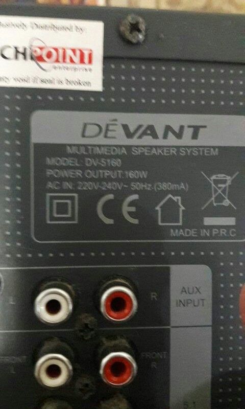 Devant Speaker System 5.1 on Carousell